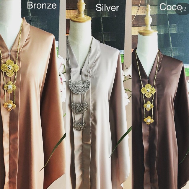 KEBAYA KAFTAN, Women's Fashion, Dresses & Sets, Traditional & Ethnic ...