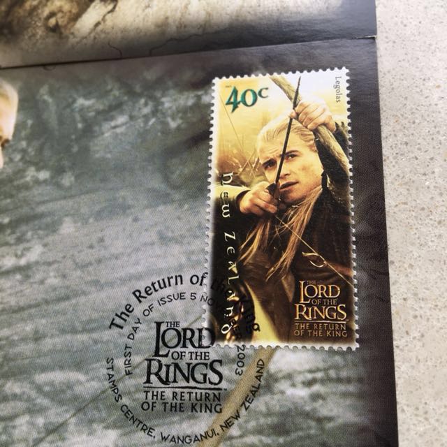 Lord of the Rings: Return of the King set 6 Postcards Stamps New ...