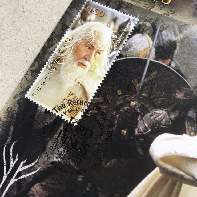 Lord of the Rings: Return of the King set 6 Postcards Stamps New ...