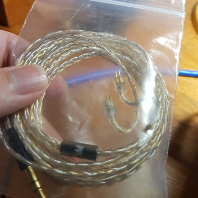 Noble cable gold x silver final reduction, Audio, Portable Audio ...