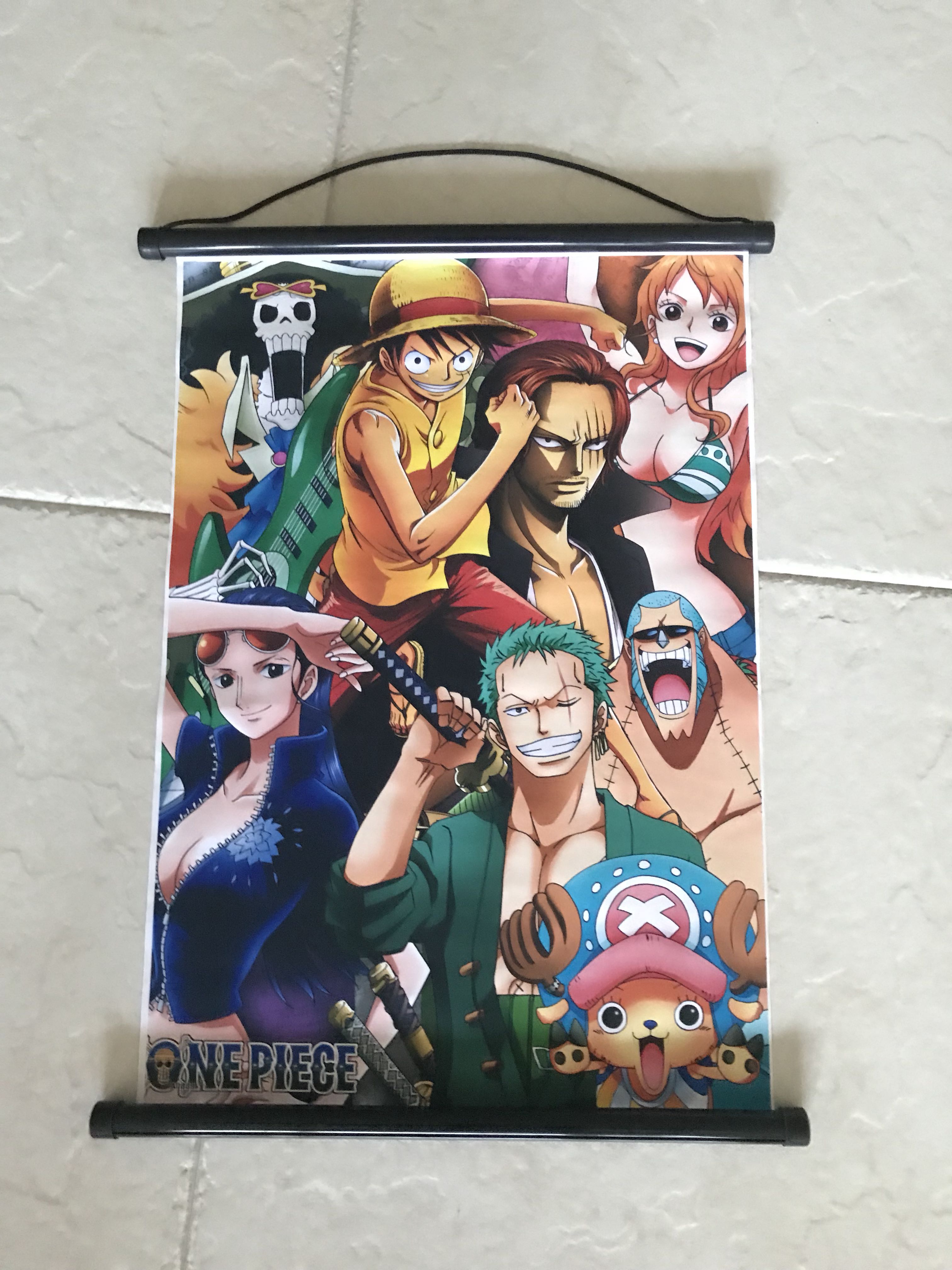 One Piece Poster, Hobbies & Toys, Memorabilia & Collectibles, Fan ...