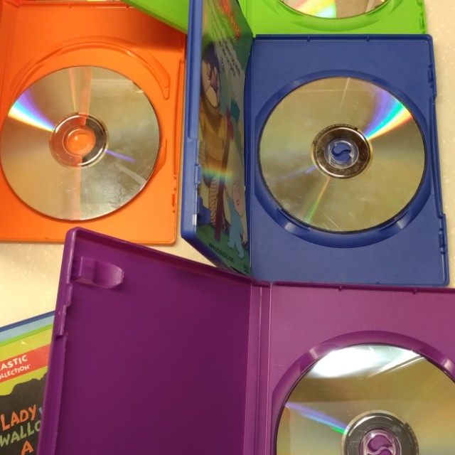 Kids Children's Scholastic Video Collection DVD 100 storybook classic ...