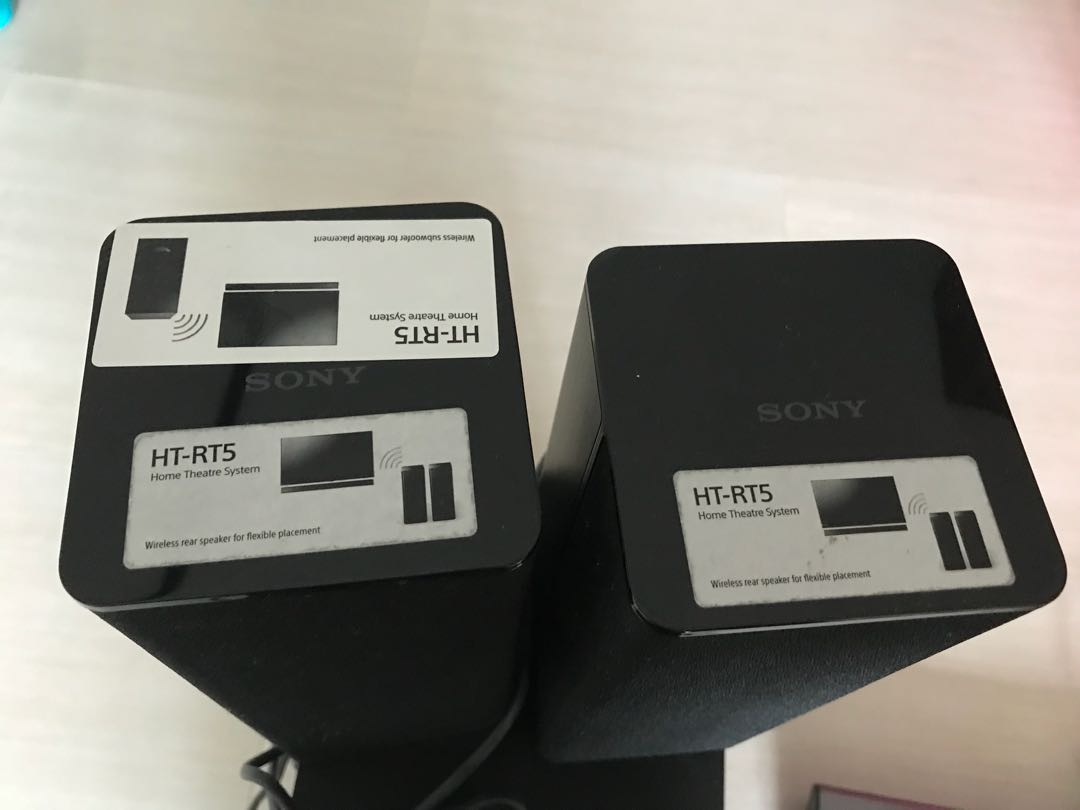 Sony HT-RT5 sound system, Audio, Soundbars, Speakers & Amplifiers on ...