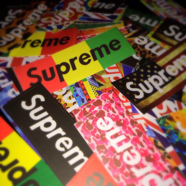 Sticker WaterProof High Quality - Supreme Streetwear Stickers Decals ...