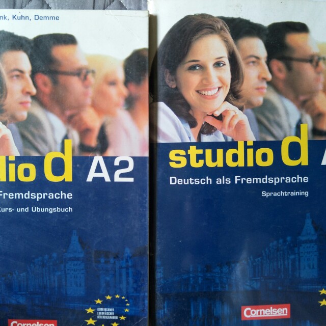 Studio D German A2 textbook and workbook NUS, Hobbies & Toys, Books ...