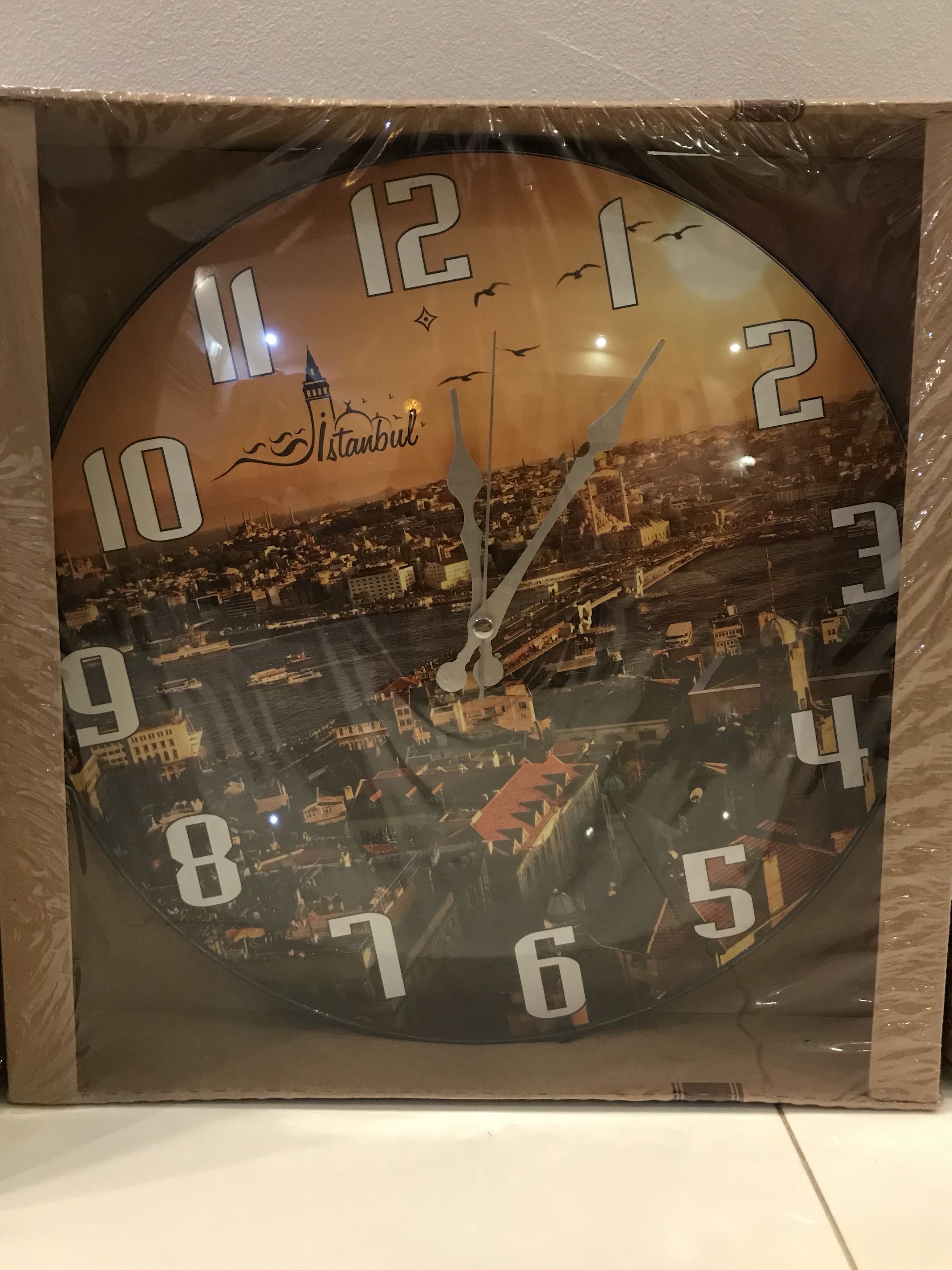 Turkish Clock, Furniture & Home Living, Home Decor, Wall Decor on Carousell