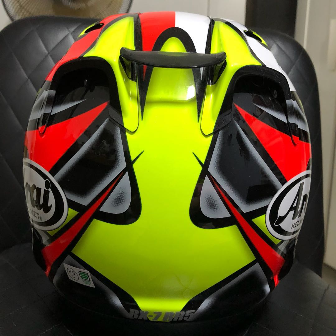 Arai Helmet Colin Edwards Tribute Full Face, Motorcycles, Motorcycle ...