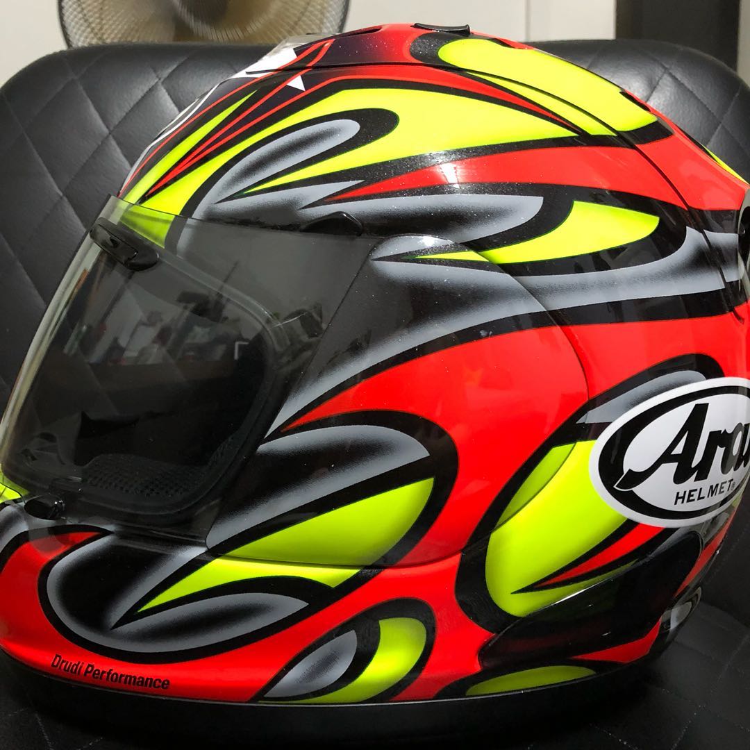 Arai Helmet Colin Edwards Tribute Full Face, Motorcycles, Motorcycle ...