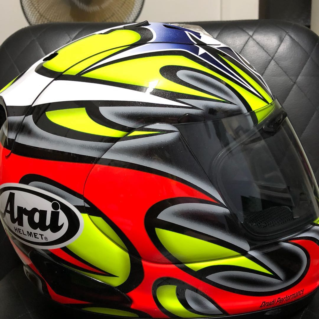 Arai Helmet Colin Edwards Tribute Full Face, Motorcycles, Motorcycle ...