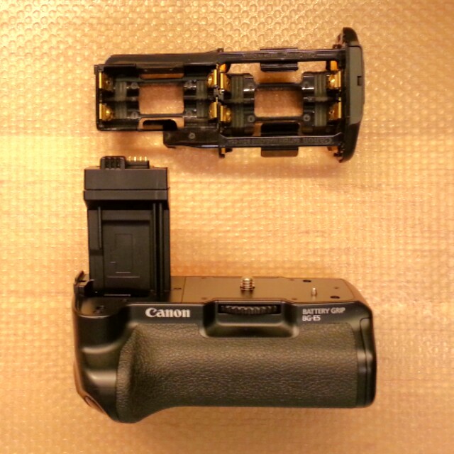 Canon 原廠BG-E5直倒 Battery Grip for 450D / 500D, 攝影器材, 鏡頭及裝備 - Carousell