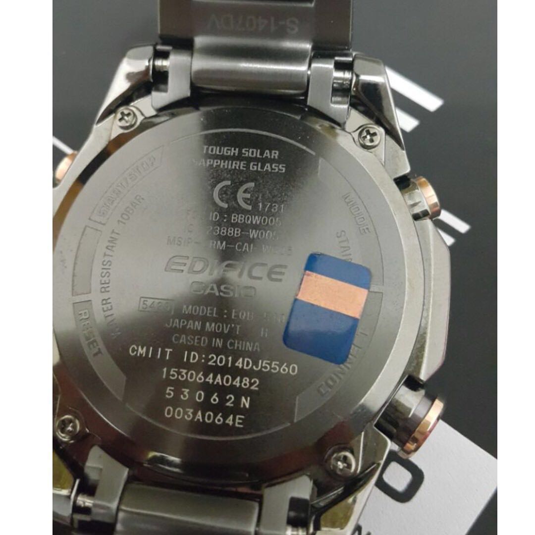 Casio Edifice Red Bull Racing Limited Edition, Fesyen Pria, Jam Tangan ...