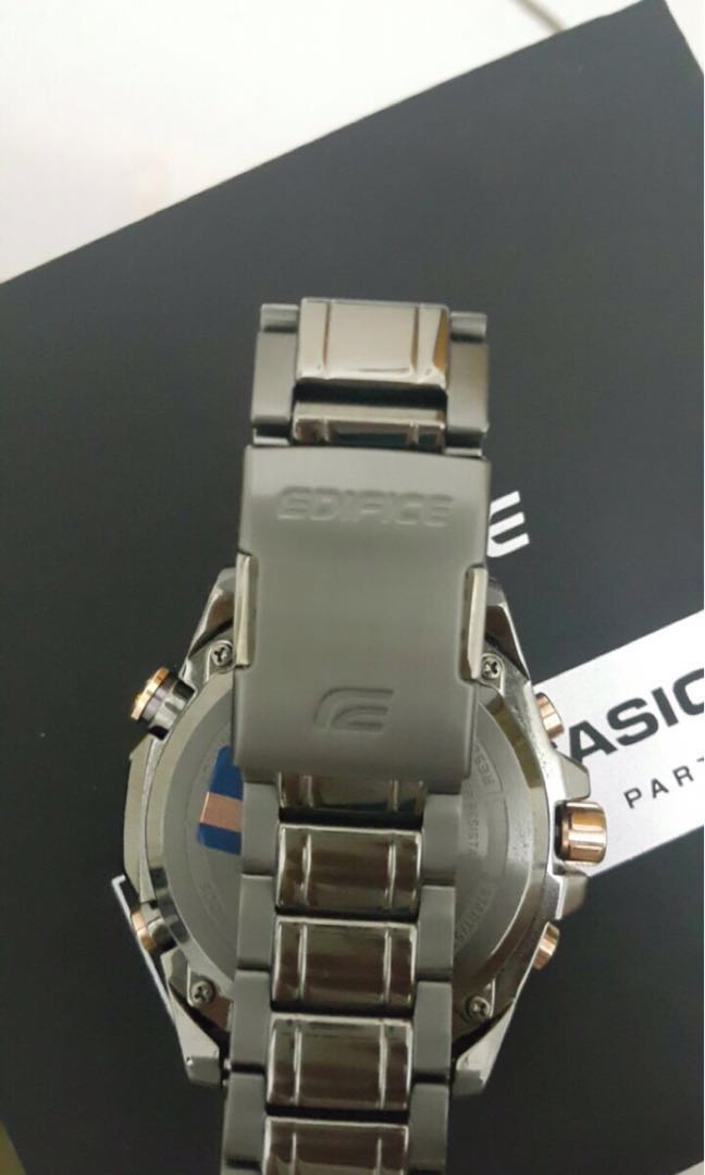 Casio Edifice Red Bull Racing Limited Edition, Fesyen Pria, Jam Tangan ...