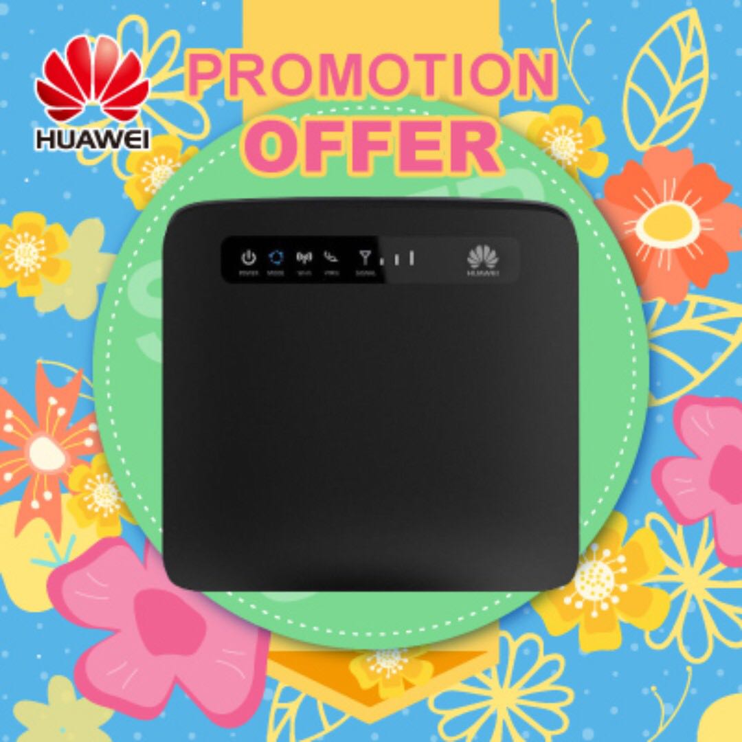 Huawei E5186 4G LTE Router, Dual Band Antenna Wireless Router (Black ...