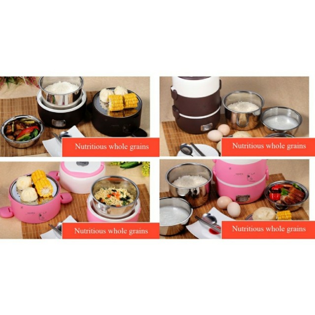 Lifepro ELB - 2018 2L Electrical Lunch Box / Rice Cooker/ Stainless ...