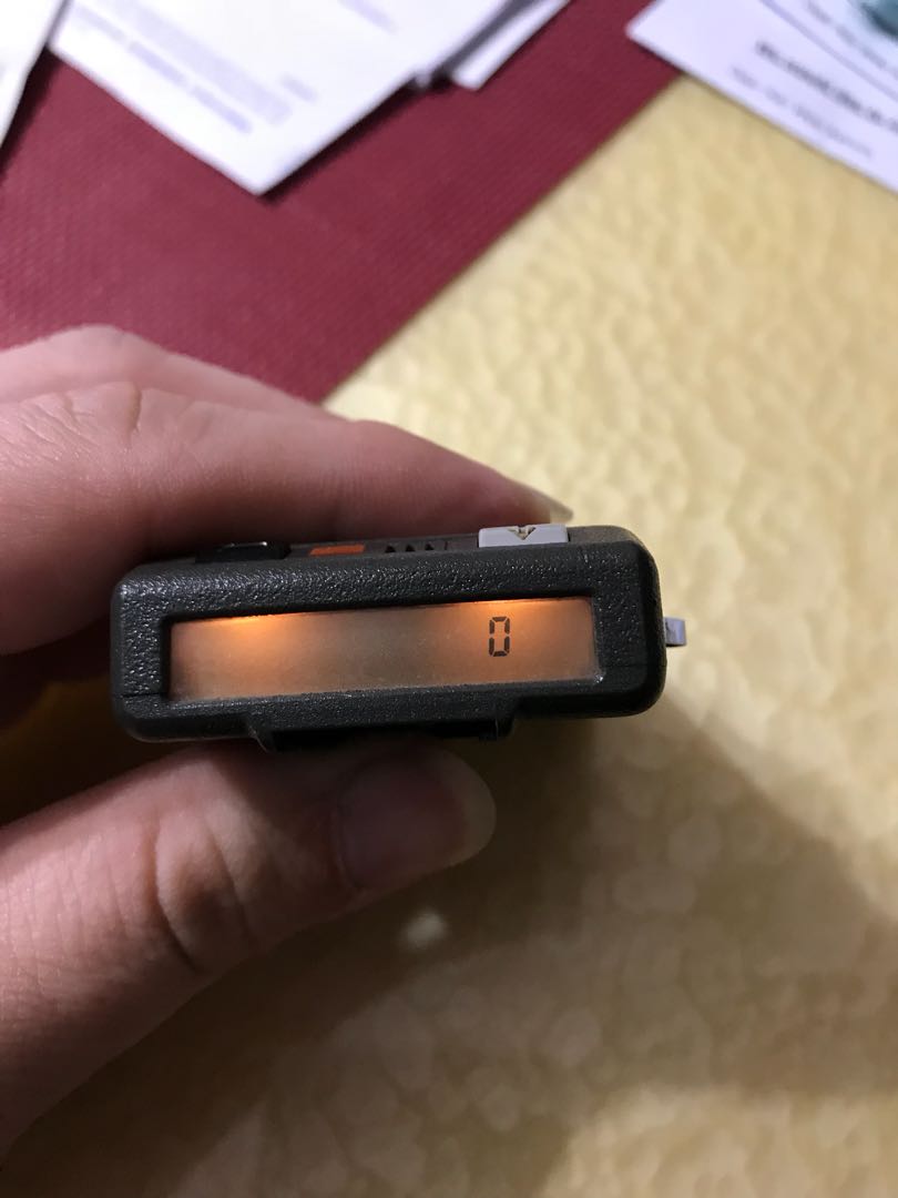 Collector's Item: Old School Motorola Pager by Telecom Equipment ...