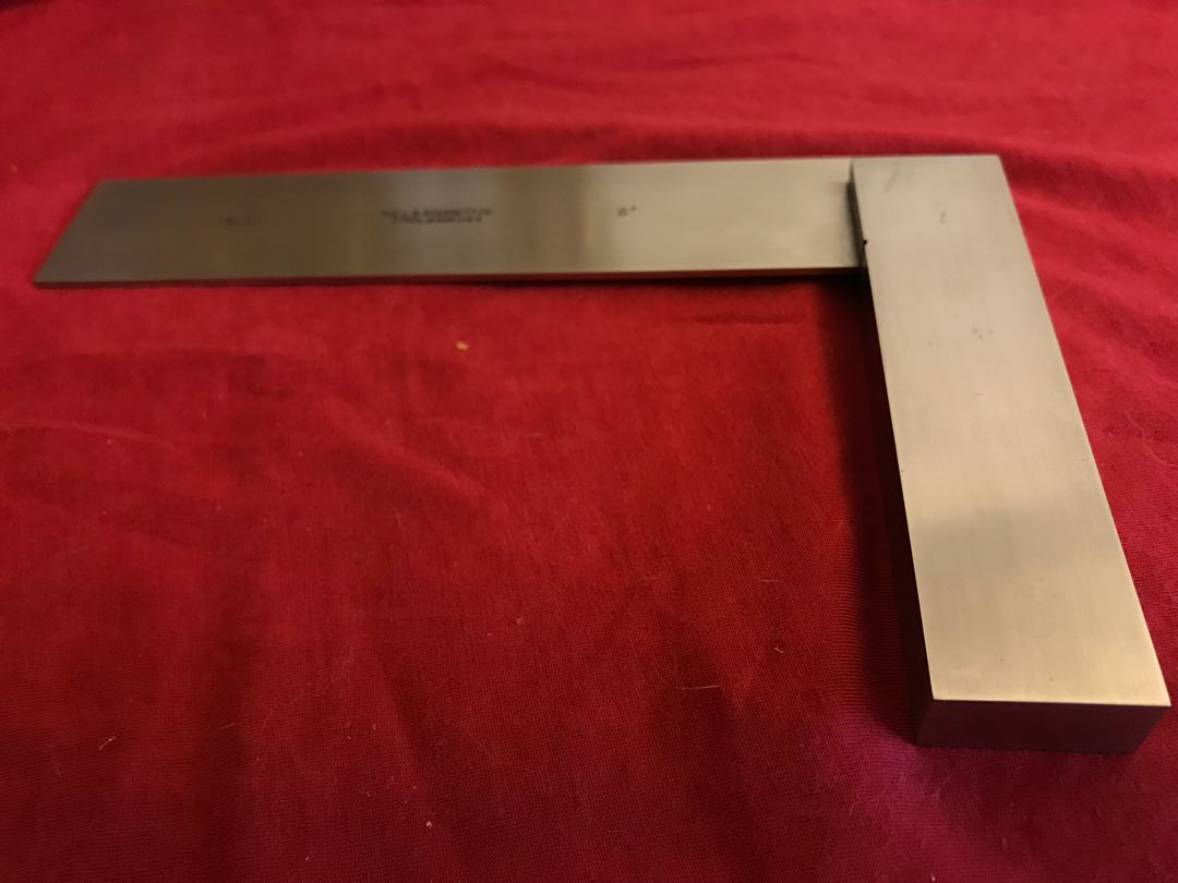 Starrett 20-6 Master Precision Square, Hobbies & Toys, Stationery ...