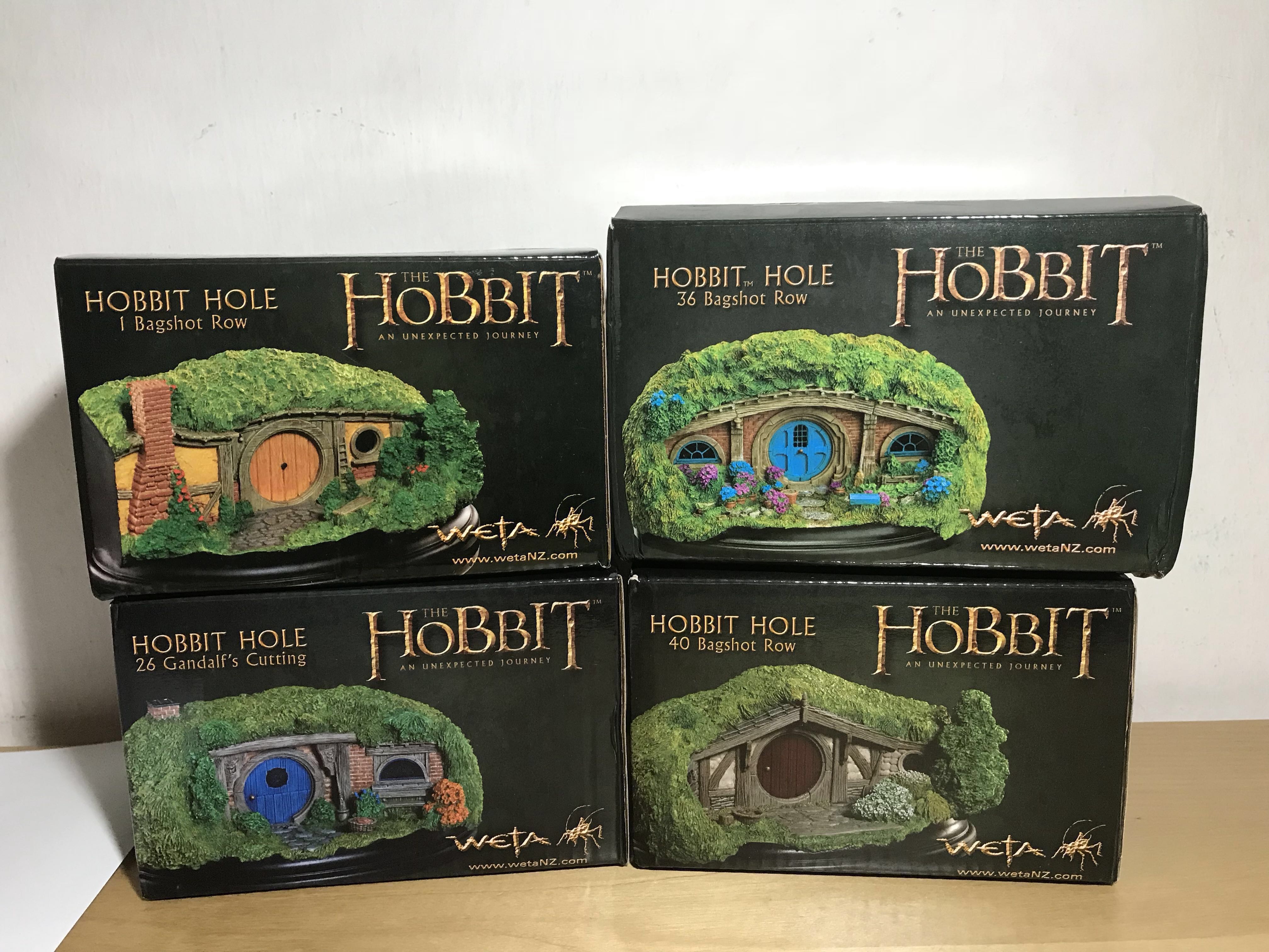 The Lord of the Rings Hobbit Holes x 4, Hobbies & Toys, Toys & Games on ...