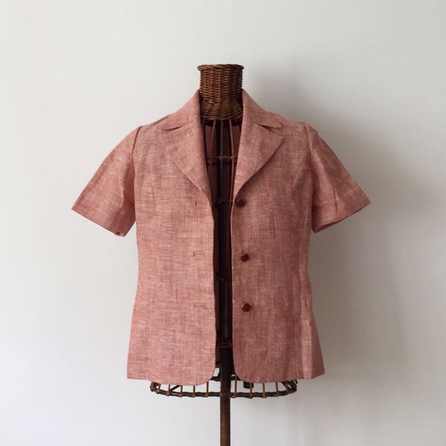 Vintage red summer jacket, Women's Fashion, Coats, Jackets and ...