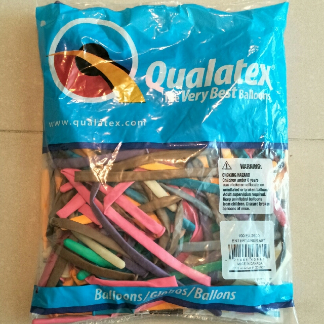 2403 BN QUALATEX Twisting / Modelling Balloons (Entertainer ...
