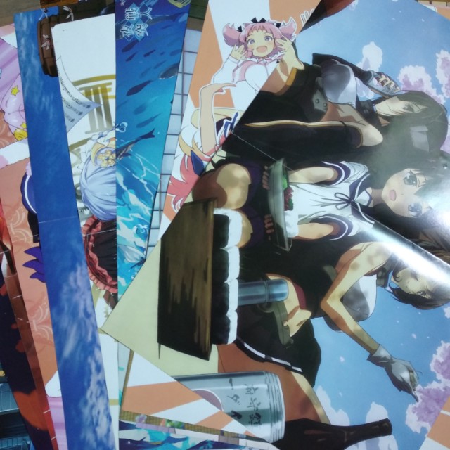 A3 Anime posters, Hobbies & Toys, Memorabilia & Collectibles, Fan ...