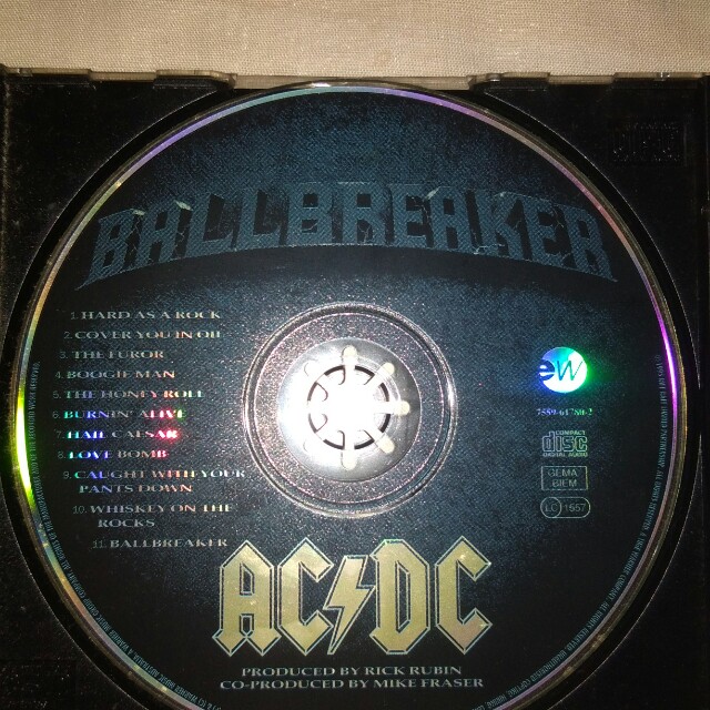 AC/DC - Ballbreaker, Hobbies & Toys, Music & Media, CDs & DVDs on Carousell