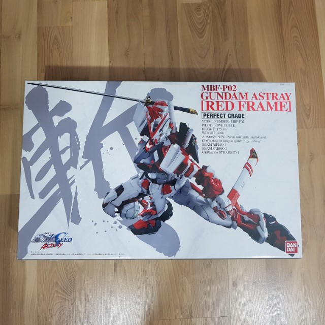Bandai PG Gundam Astray Red Frame 1/60, Hobbies & Toys, Toys & Games on ...