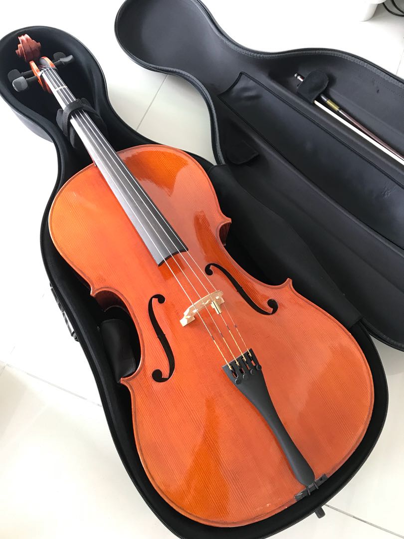 Eurostring Cello Model 400 Size 4/4, Hobbies & Toys, Music & Media ...