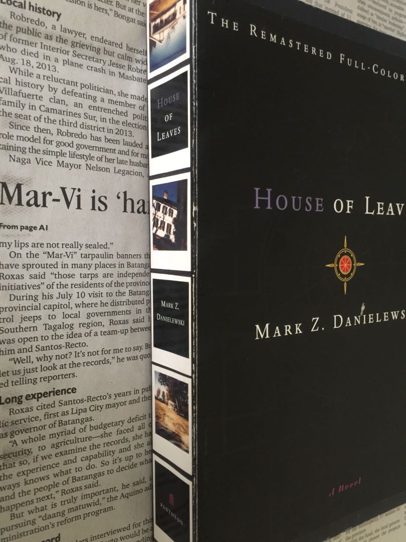 House of Leaves by Mark Z. Danielewski, Hobbies & Toys, Books & Magazines, Religion Books on ...