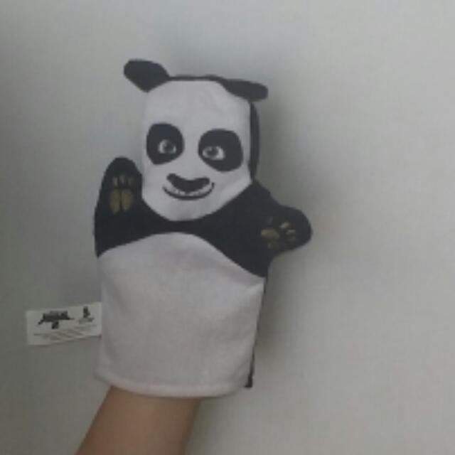 Kung Fu Panda Po Hand Puppet Original Singapore Airlines Merch, Babies ...