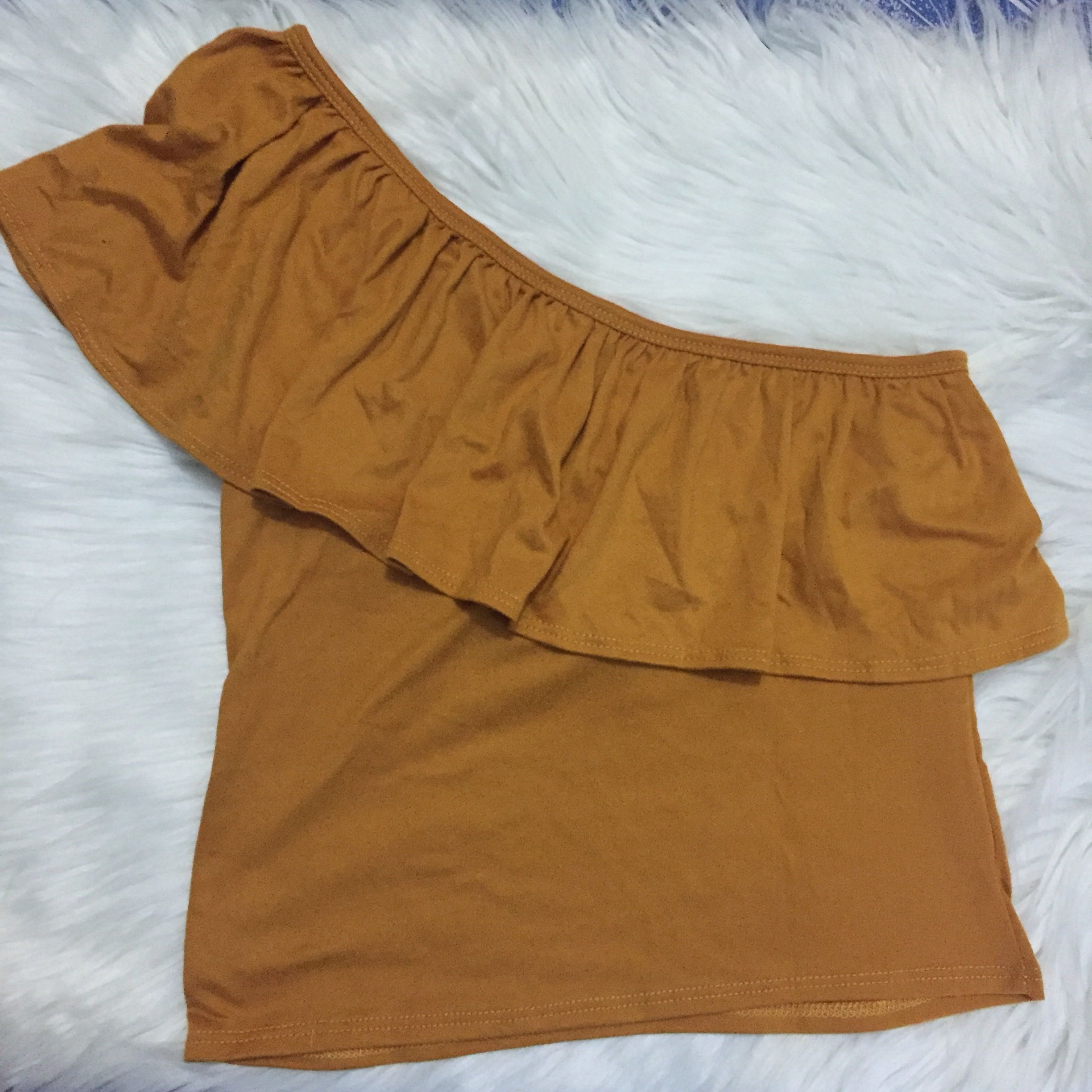 One Sided off shoulder (stretchable and never used), Women's Fashion ...