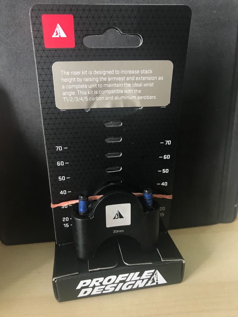 Profile design riser kit 30mm (used), Sports Equipment, Bicycles ...