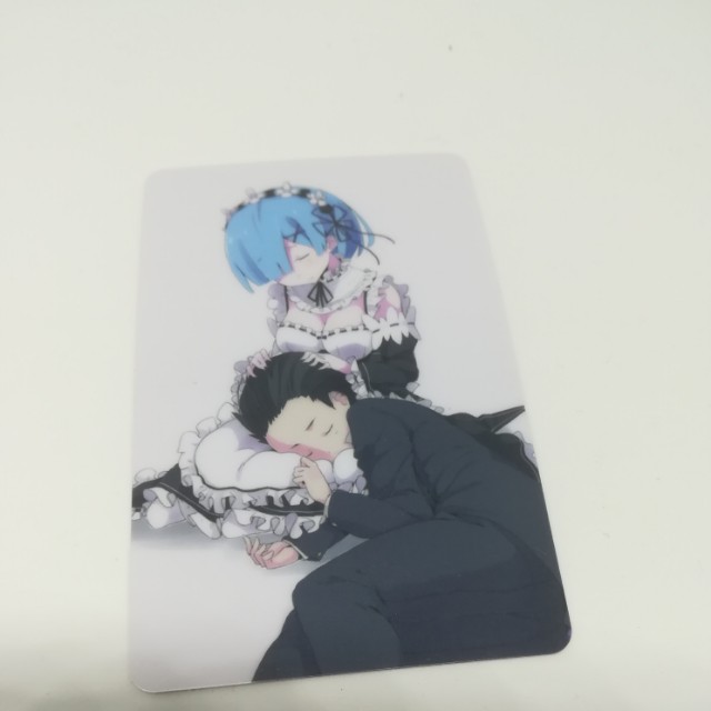 Re zero rem & Subaru card sticker, Hobbies & Toys, Collectibles ...