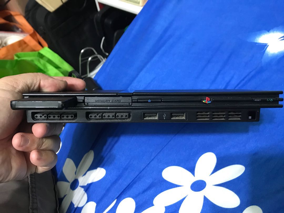 Sony PlayStation 2 Slim Scph-70006 Video Game System/console *for Parts ...