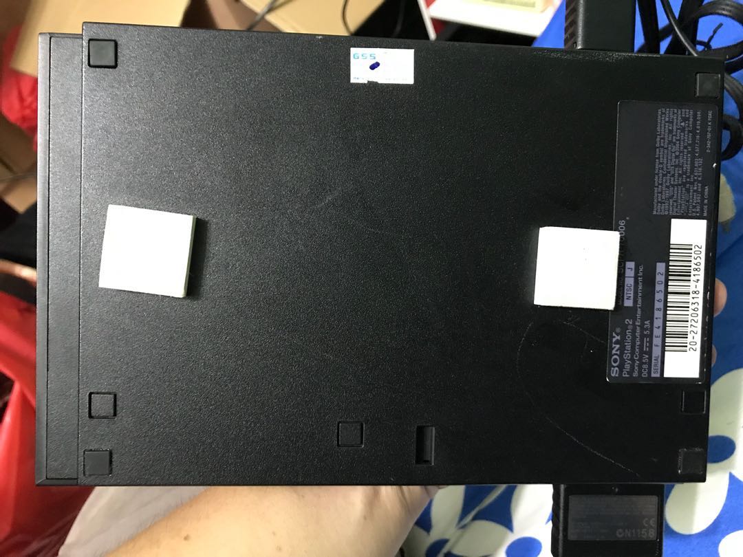 Sony PlayStation 2 Slim Scph-70006 Video Game System/console *for Parts ...