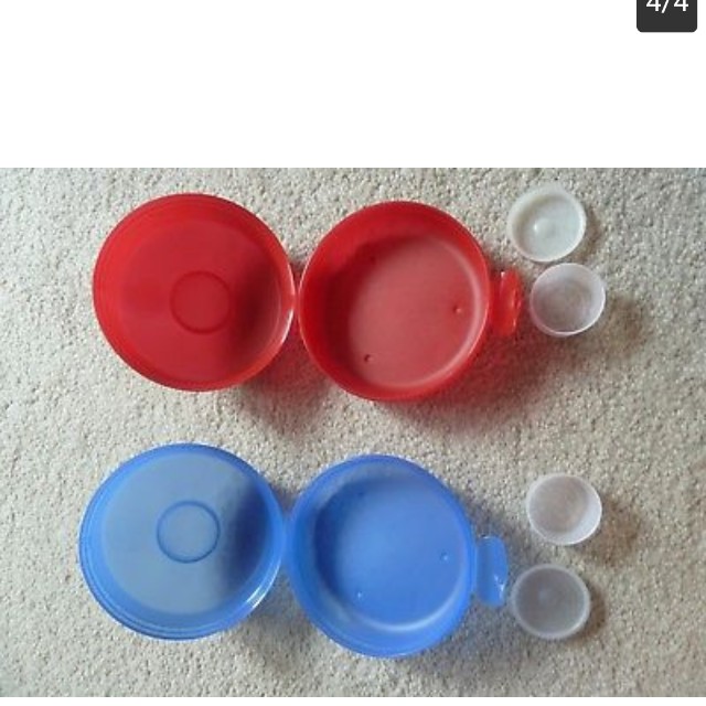 Tupperware Round Sandwich/Burger Keeper Set, TV & Home Appliances ...