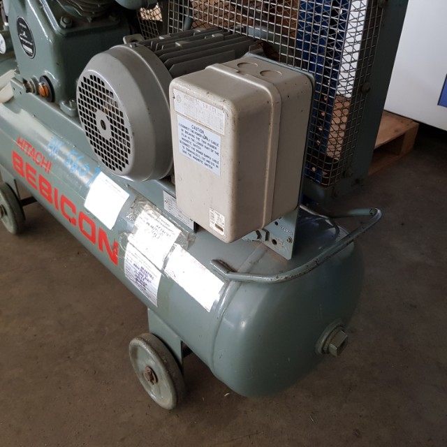 Used Hitachi Bebicon 90L Air Compressor, Everything Else on Carousell