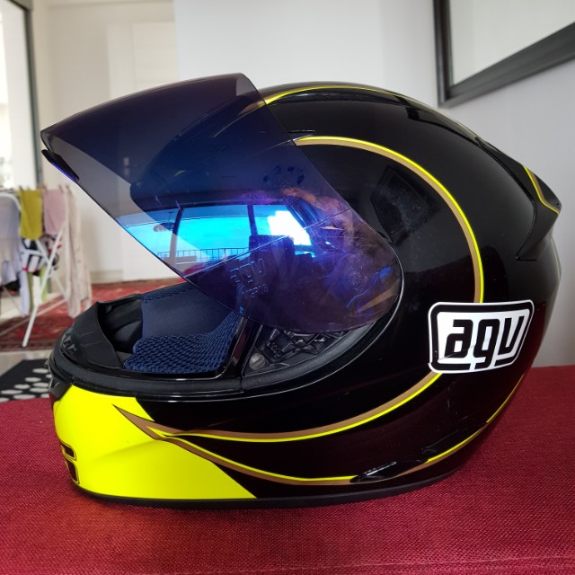 AGV K3 helmet goth(XS), Motorcycles, Motorcycle Apparel on Carousell
