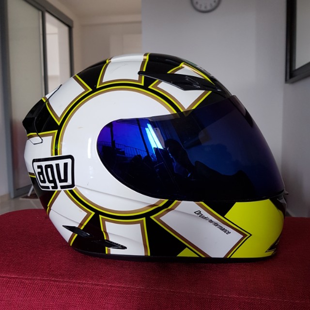 AGV K3 helmet goth(XS), Motorcycles, Motorcycle Apparel on Carousell