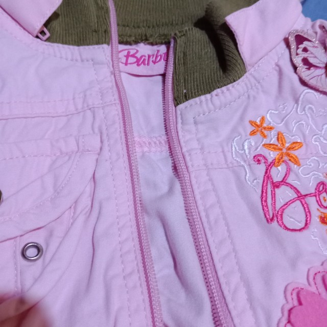 Barbie Jacket, Babies & Kids, Babies & Kids Fashion on Carousell