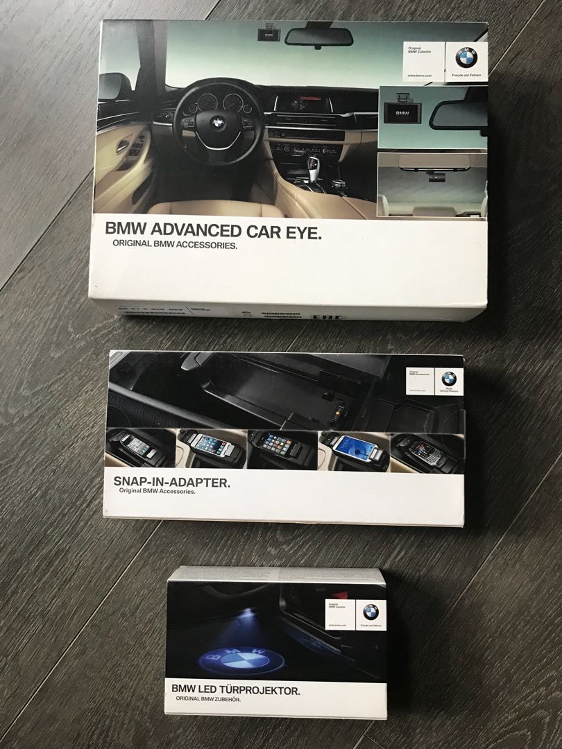 BMW: Advanced Car Eye, Snap-In-Adapter, LED Projector, Car Accessories on Carousell