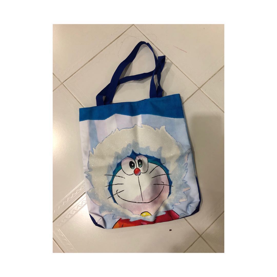 doraemon tote bag, Women's Fashion, Bags & Wallets, Tote Bags on Carousell
