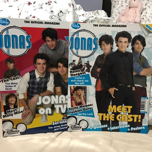 Jonas Brothers Magazines And Book, Hobbies & Toys, Books & Magazines ...