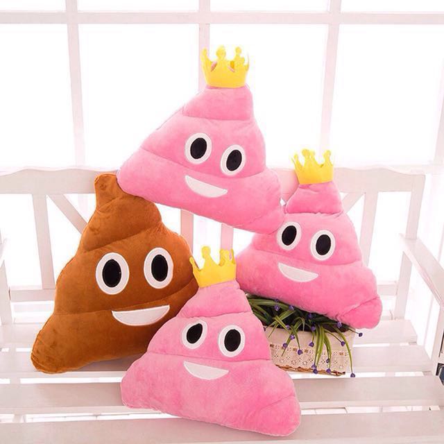 Korean Poop Emoji Plush 3D Character Toy Pillow, Babies & Kids, Baby ...