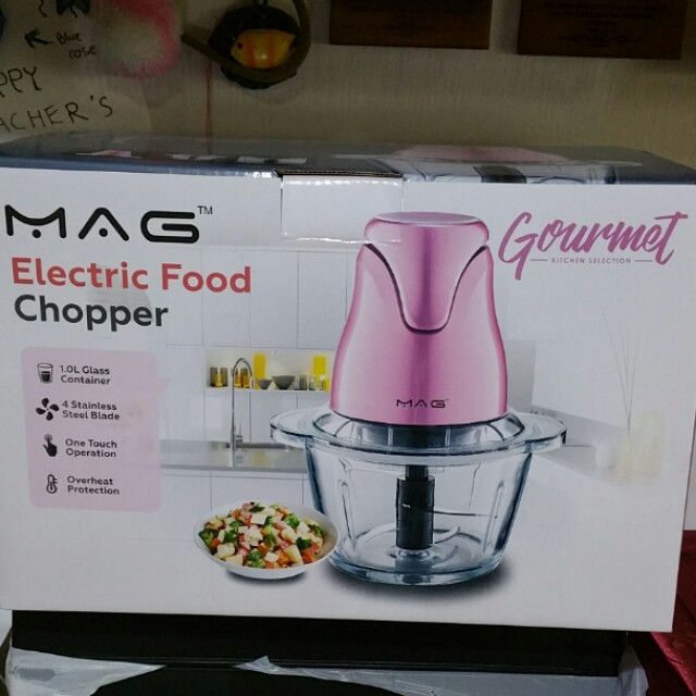 Mag electric food chopper, TV & Home Appliances, Kitchen Appliances ...