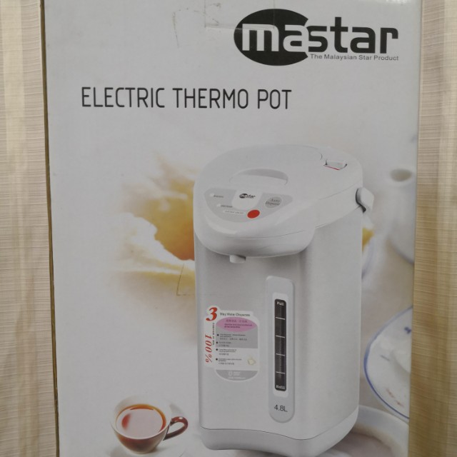 Mastar Electric Thermo Pot, TV & Home Appliances, Kitchen Appliances, Kettles & Airpots on Carousell