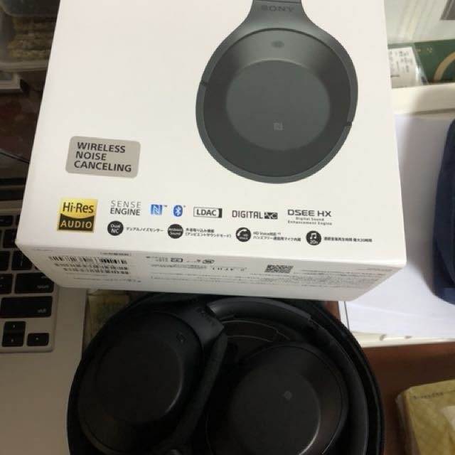 sony MDR-1000x black, Audio, Headphones & Headsets on Carousell