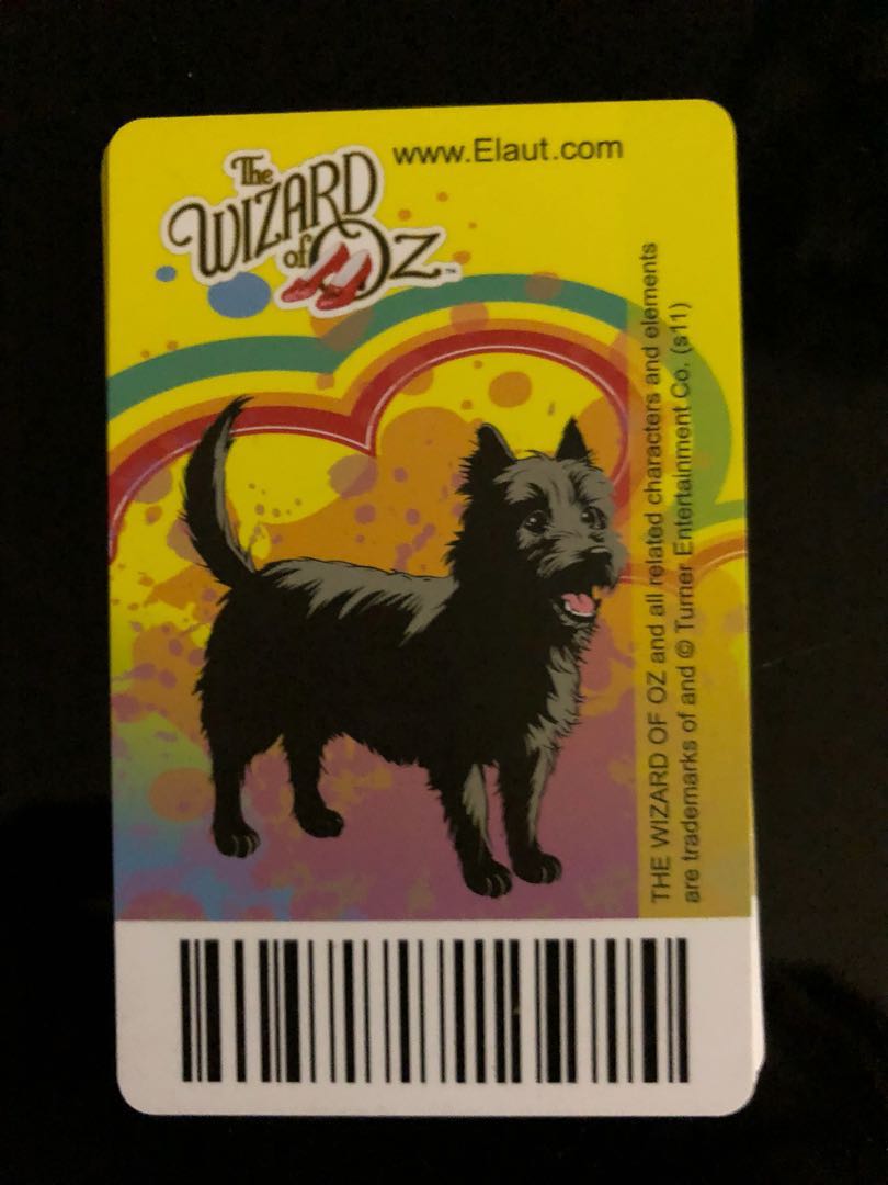 TimeZone Wizard of Oz Rare ToTo Card, Video Gaming, Video Game Consoles ...