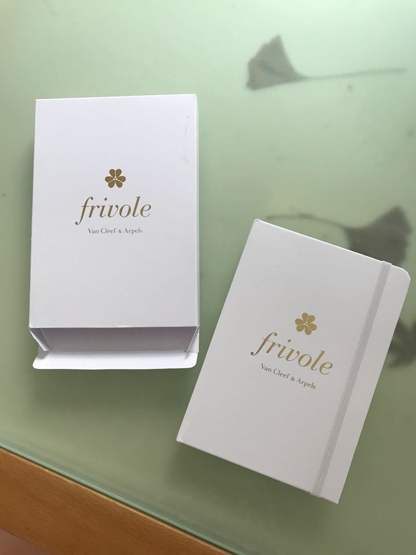 Van cleef & arpels VIP notebook, 名牌, 飾物及配件 - Carousell