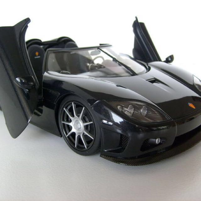 AUTOART KOENIGSEGG CCX BLACK 1:18 CAR MODEL - COLLECTIBLE SWEDEN RARE ...