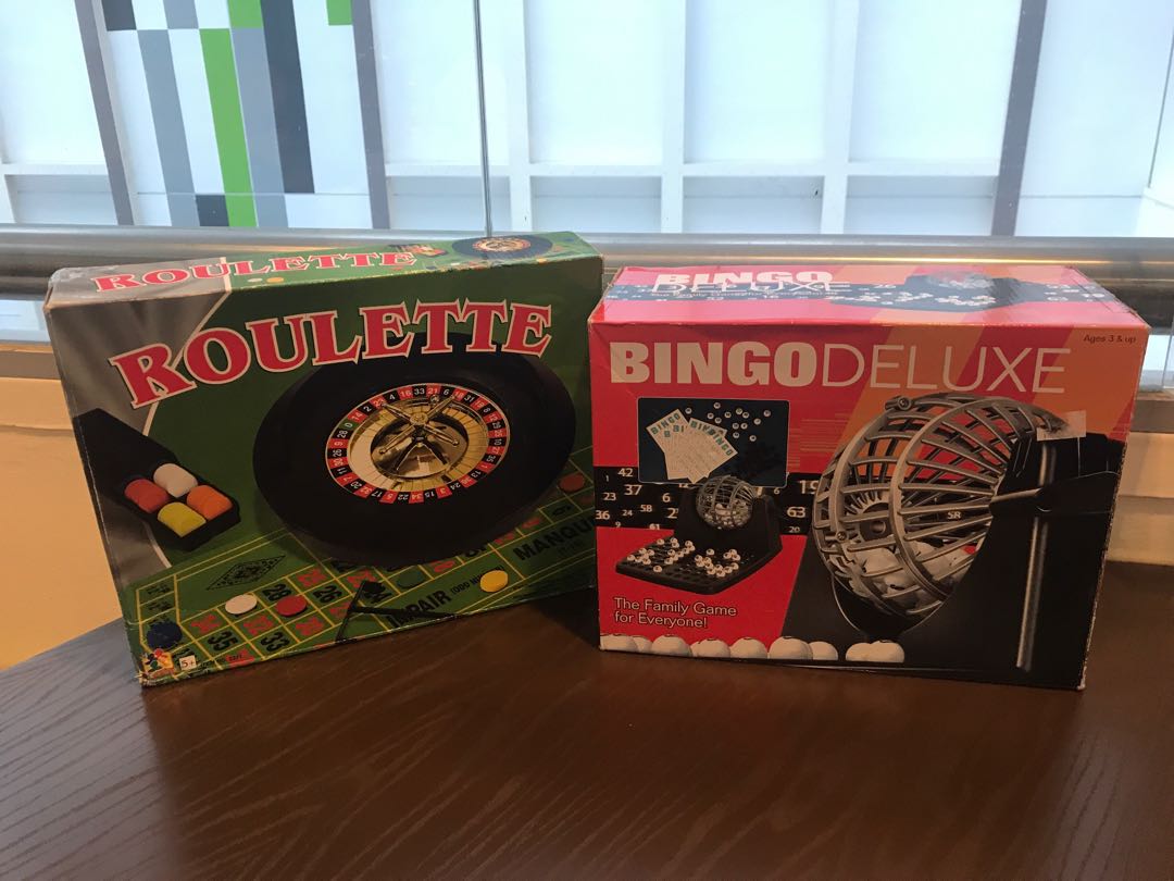 Bingo deluxe and roulette, Hobbies & Toys, Toys & Games on Carousell